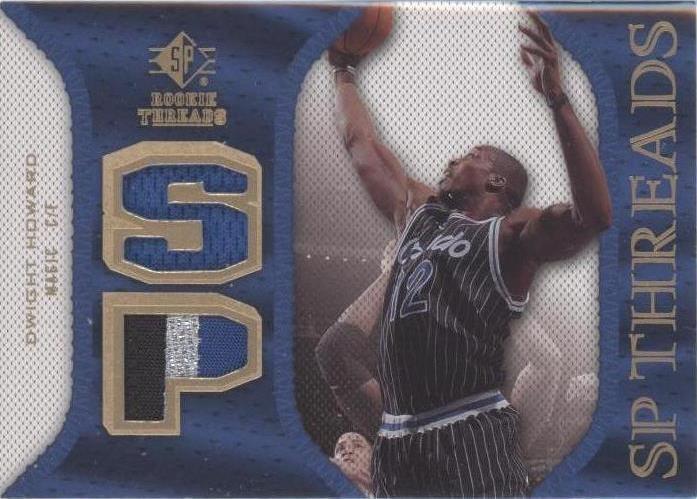 2007-08 SP Rookie Threads - Sp Threads Dwight Howard #SP-DH Patch (MEM ...
