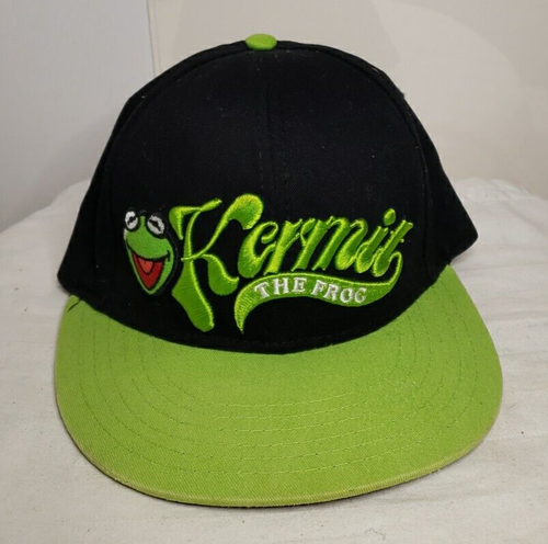 Disney Muppets KERMIT the FROG Baseball Cap Hat Snapback | eBay