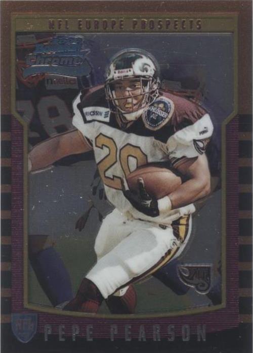 2000 Bowman Chrome - NFL Europe Prospects Pepe Pearson #142 (RC) for ...