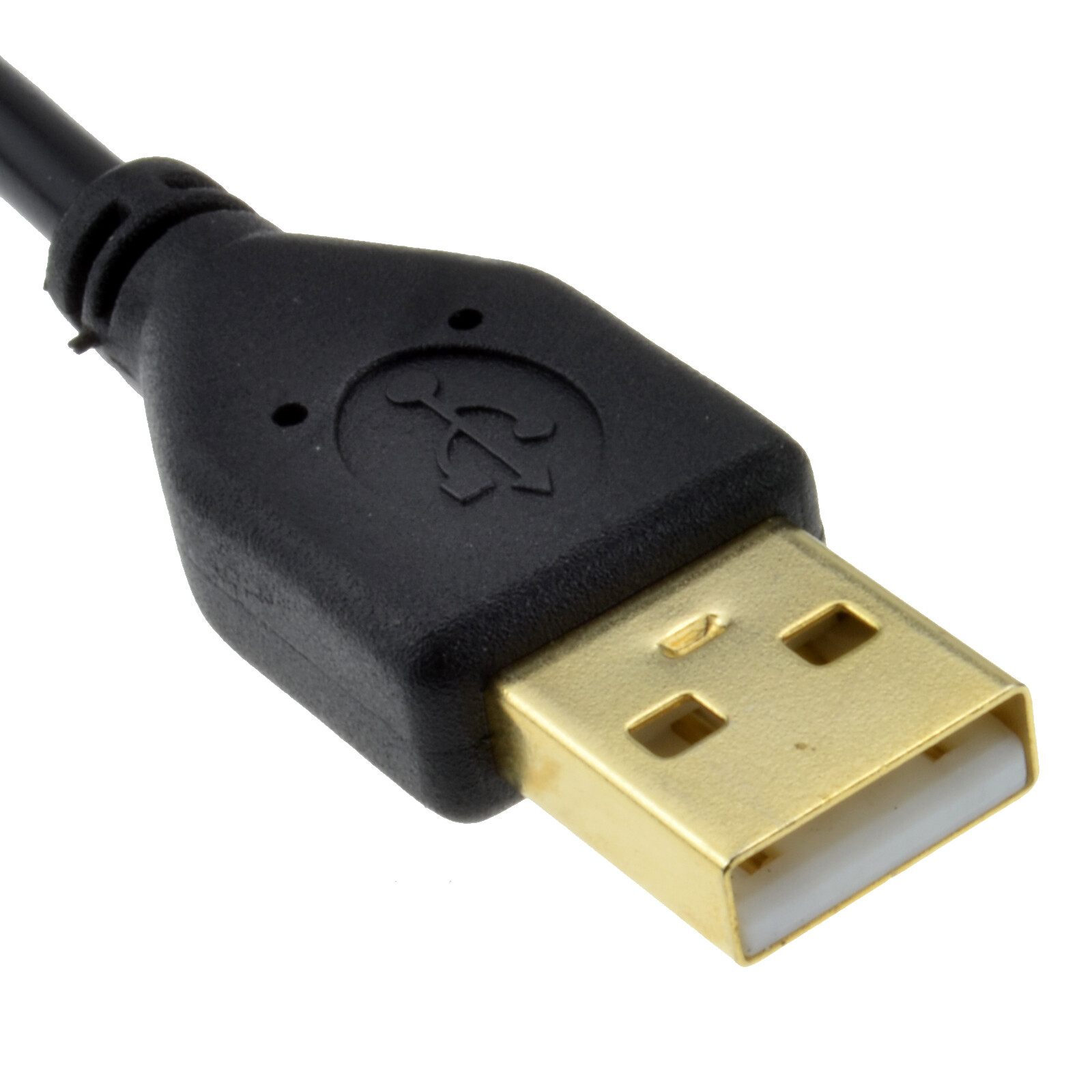 GOLD USB 2.0 A to A (Male to Male) High-Speed Cable 24AWG 25cm/50cm/1m ...