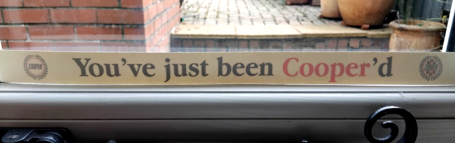 CLASSIC MINI JOHN COOPER GARAGES S WORKS YOU'VE JUST BEEN COOPER'D ...