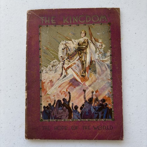 Jehovah’s Witnesses Watchtower IBSA Booklet 1931 The Kingdom The Hope ...