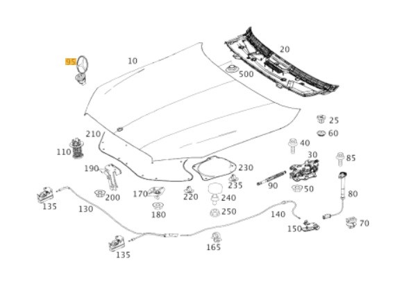 Mercedes-Benz A2228101200 for sale online | eBay