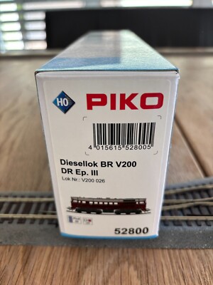 PIKO 52800 Diesellok BR V200 DR | analog | Gleichstrom | Spur H0 OVP ...