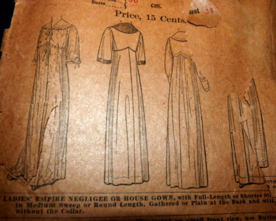 Patterns - 1900 Sewing Pattern