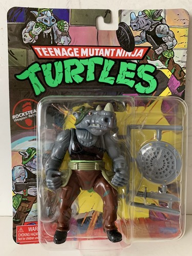 TMNT Teenage Mutant Ninja Turtles Rocksteady Action Figure Mint New | eBay