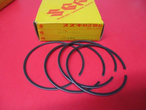 NOS OEM NEW ORIGINAL SUZUKI GT750 GT500 RL250 T500 PISTON RINGS 12140 ...