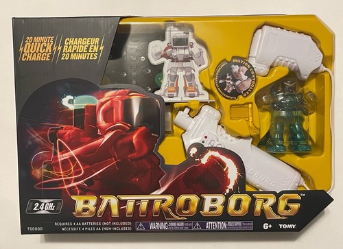 Battroborg Remote Controlled RC Battling Robots TOMY T60800 Brand New ...