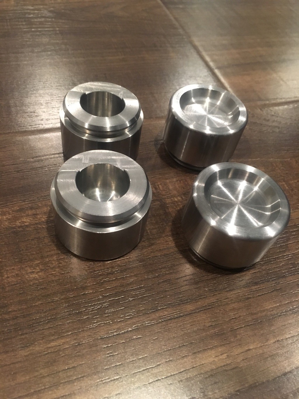 porsche 911 carrera front brake piston, 42mm, stainless steel | eBay