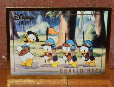 DISNEY PREMIUM TRADING CARD DONALD DUCK GOOD SCOUTS 1938 | eBay