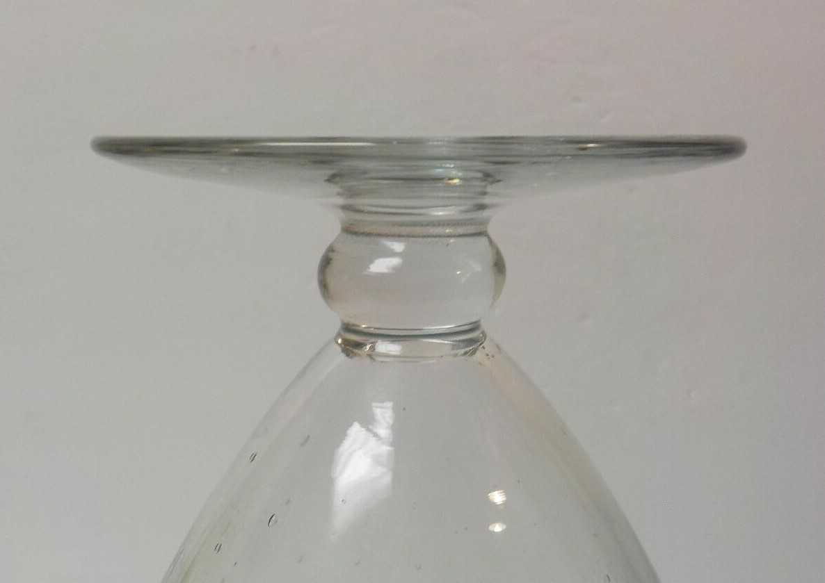 H. C. Fry Art Glass Green REEDED Crystal Art Glass Vase, c. 1920's | eBay