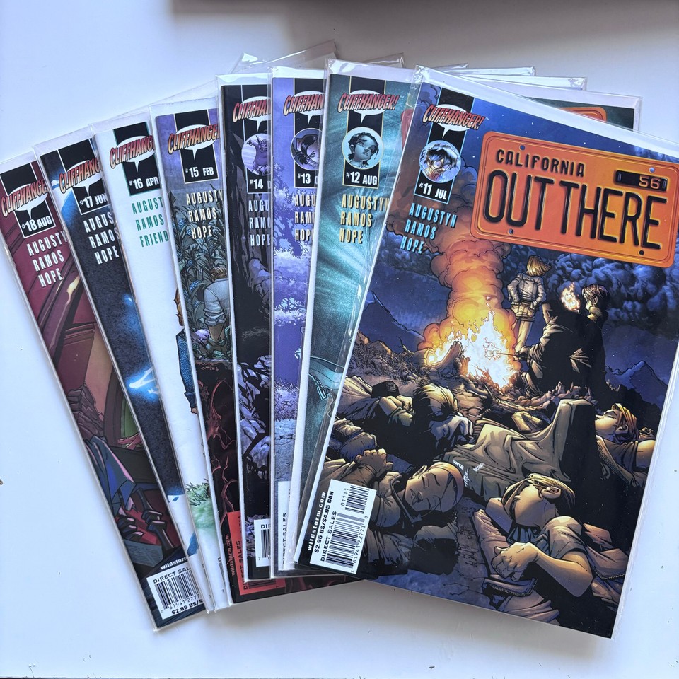 Image Comics / Cliffhanger OUT THERE # 1 - 18 Full Run Boarded & Bagged ...