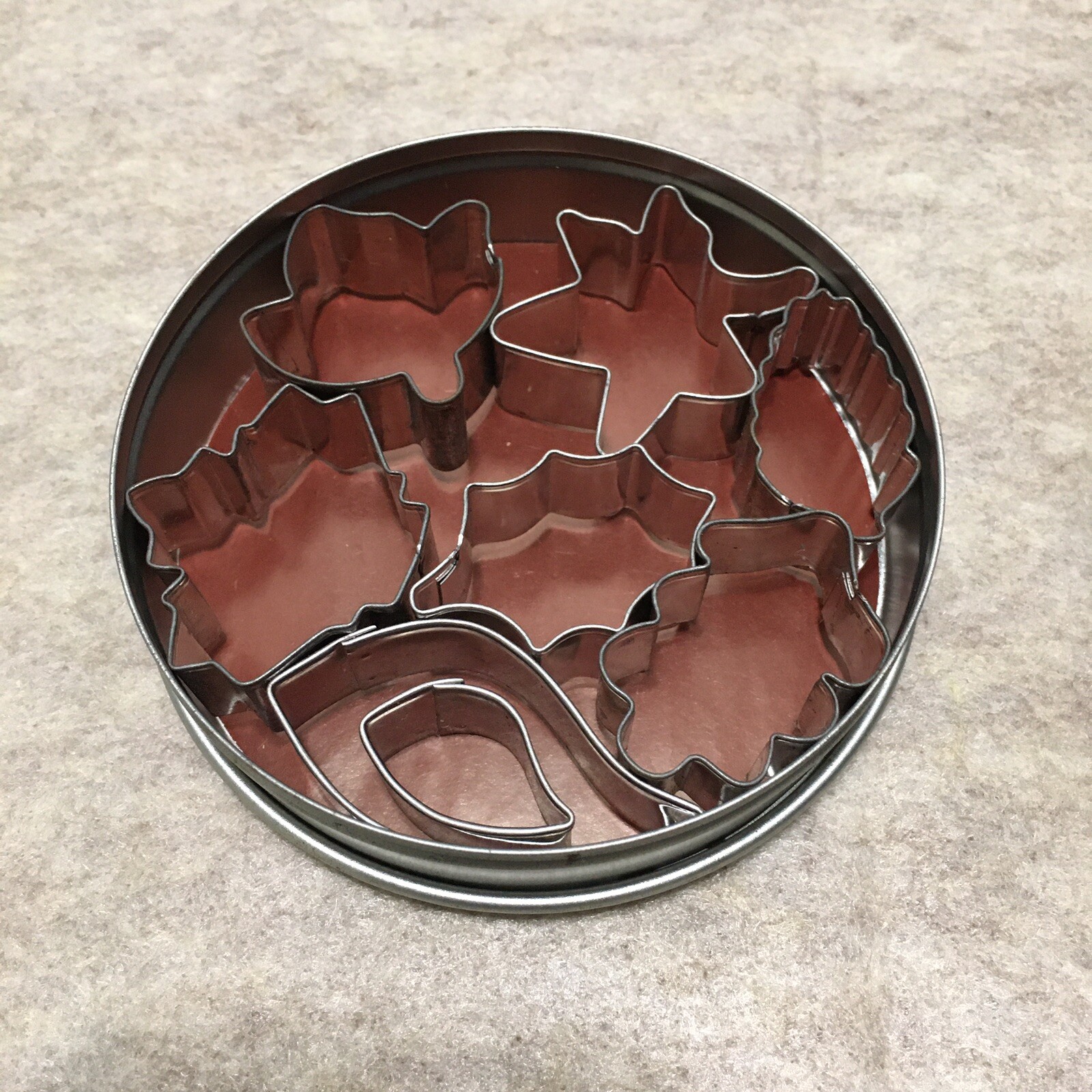 Vintage Lot of 60 Miniature Cookie Cutters Pie Cutters Aspic or Jelly ...