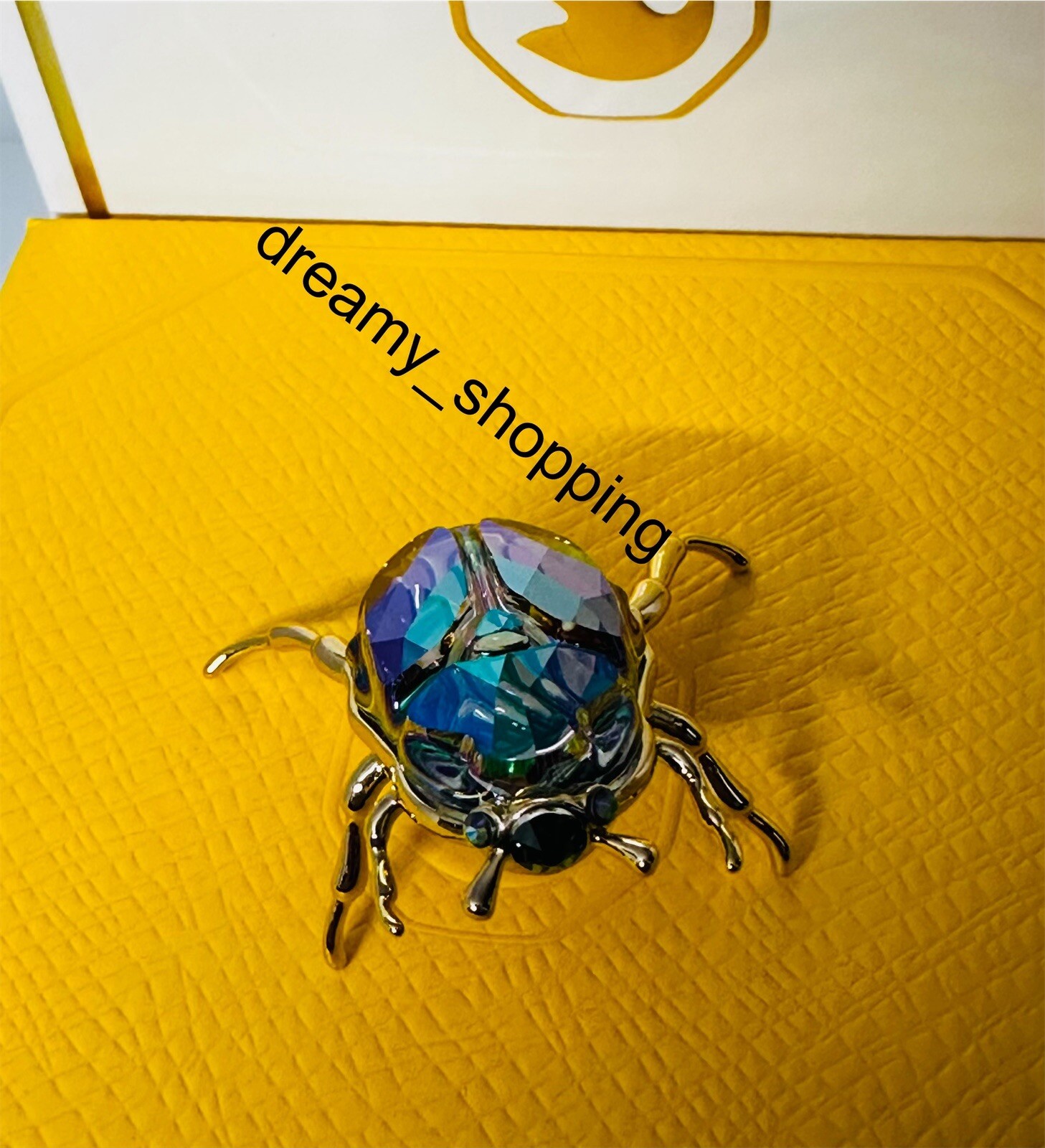 New In Box Authentic Swarovski SCS 2024 Beetle Crystal Metal Figurine ...