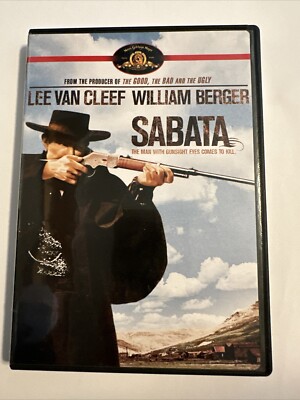 Sabata [DVD], Very Good DVD, Lee Van Cleef,William Berger,Ignazio ...