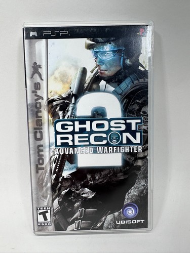 Tom Clancys Ghost Recon Advanced Warfighter PlayStation Portable PSP ...