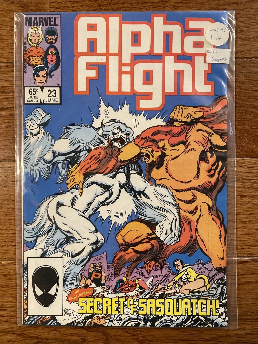 Marvel Sasquatch Comic