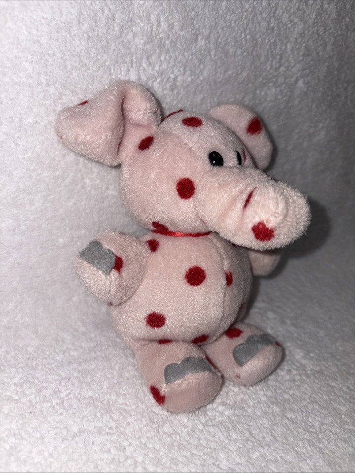 Stuffins RARE Pink Spotted Elephant 7" Plush CVS 1998 Island Of Misfit ...