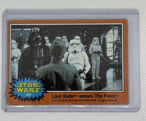 1977 20th Century Fox Film Star Wars Trading Card, 🔥Lord Vader🔥 | eBay