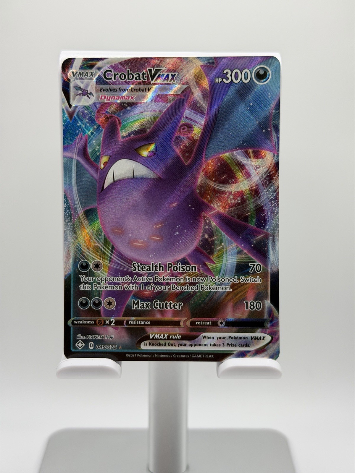 Pokémon: Crobat VMax 045/072 - Shining Fates - PTCG | eBay