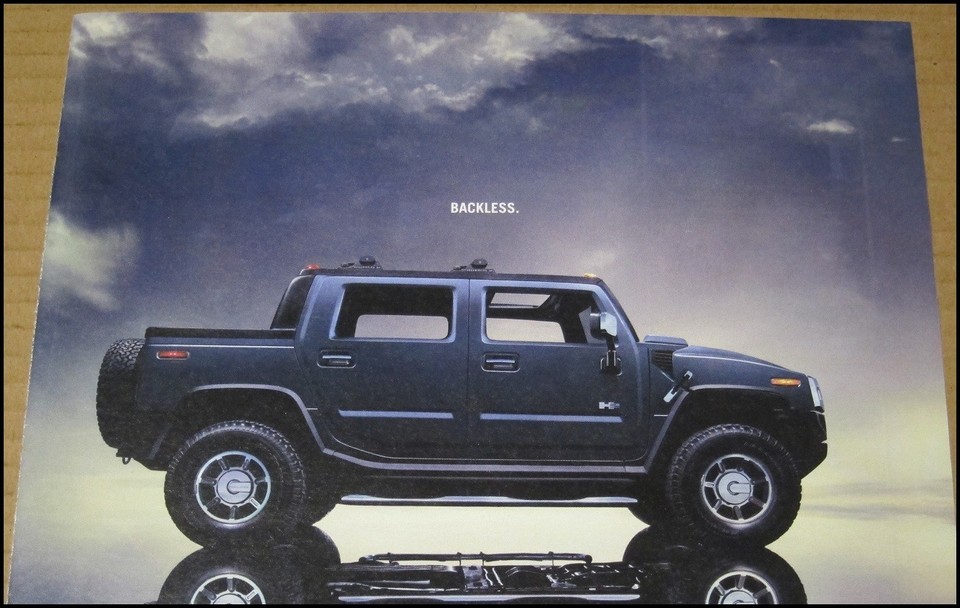 2004 Hummer H2 Print Ad Sport Utility Truck Car Auto Advertisement 10 ...