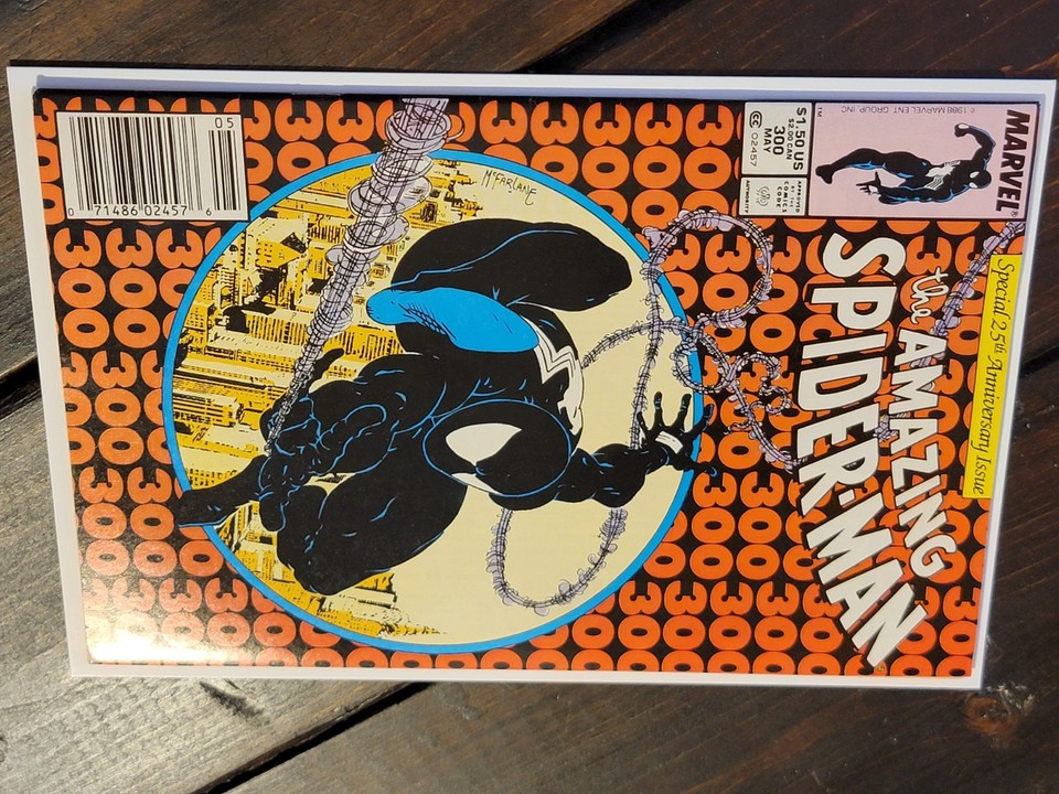 Amazing Spider-Man #300 Newsstand Marvel 1988 1st Venom App ASM No ...