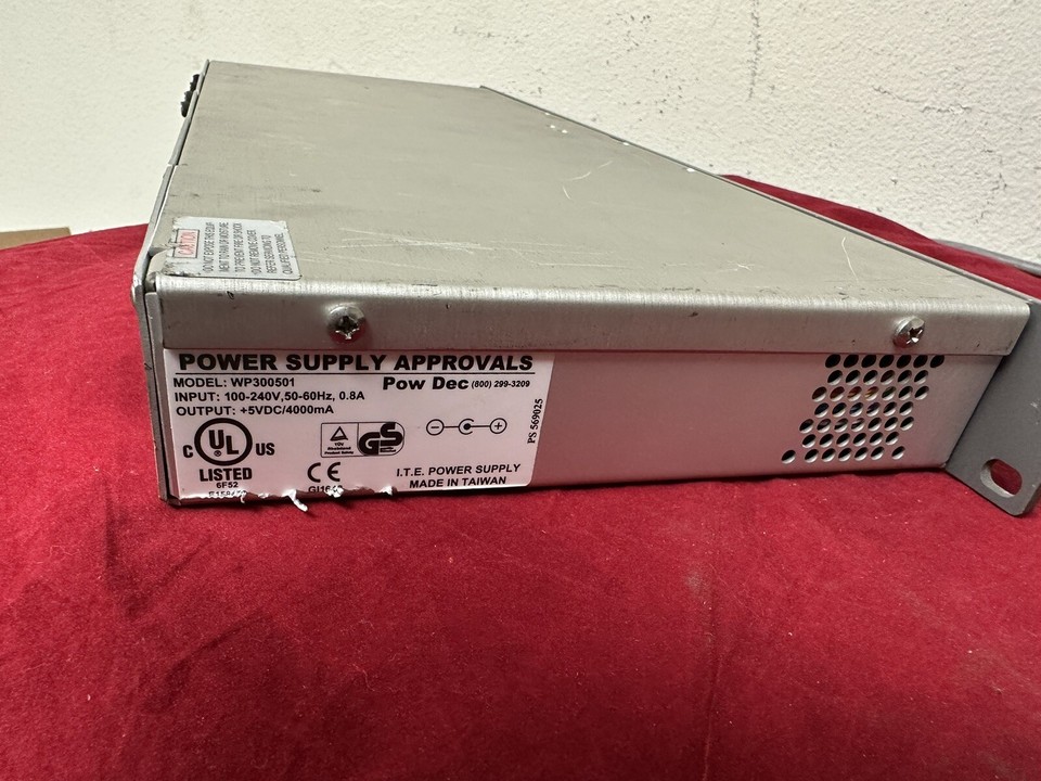 Wohler Technologies LM53-8 Level Meter Rackmount AES/EBU Digital 8-Ch ...