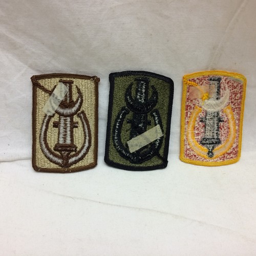 Military Patch Badge lot (3) 151st Army Field Artillery Brigade Col Sub ...