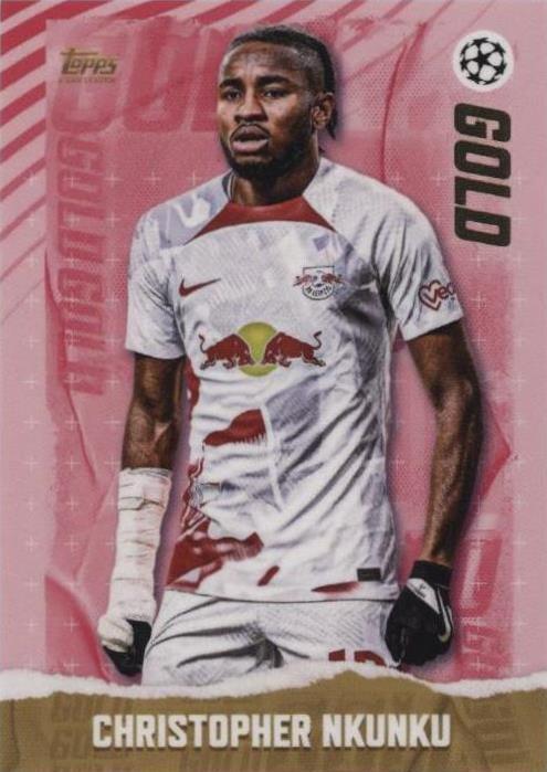2022-23 Topps Gold X Dan Leydon - Gold Christopher Nkunku for sale ...