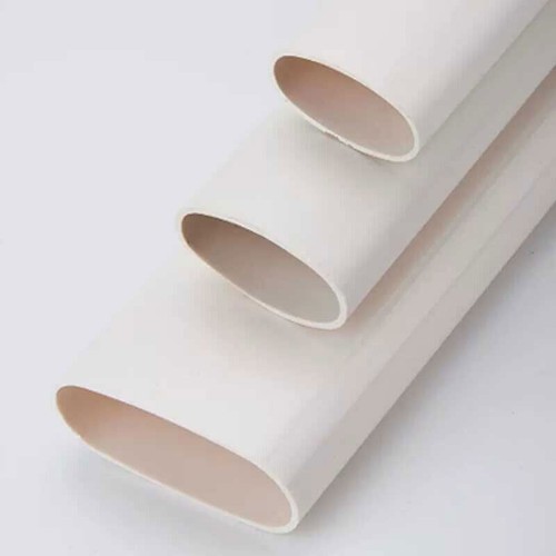 1pcs 50mm*30mm 58mm*35mm OD PVC Drainage Flat Tube Oval Pipe 200mm ...