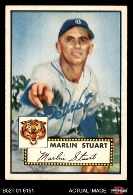 1952 Topps #208 Marlin Stuart Tigers 5.5 - EX+ | eBay