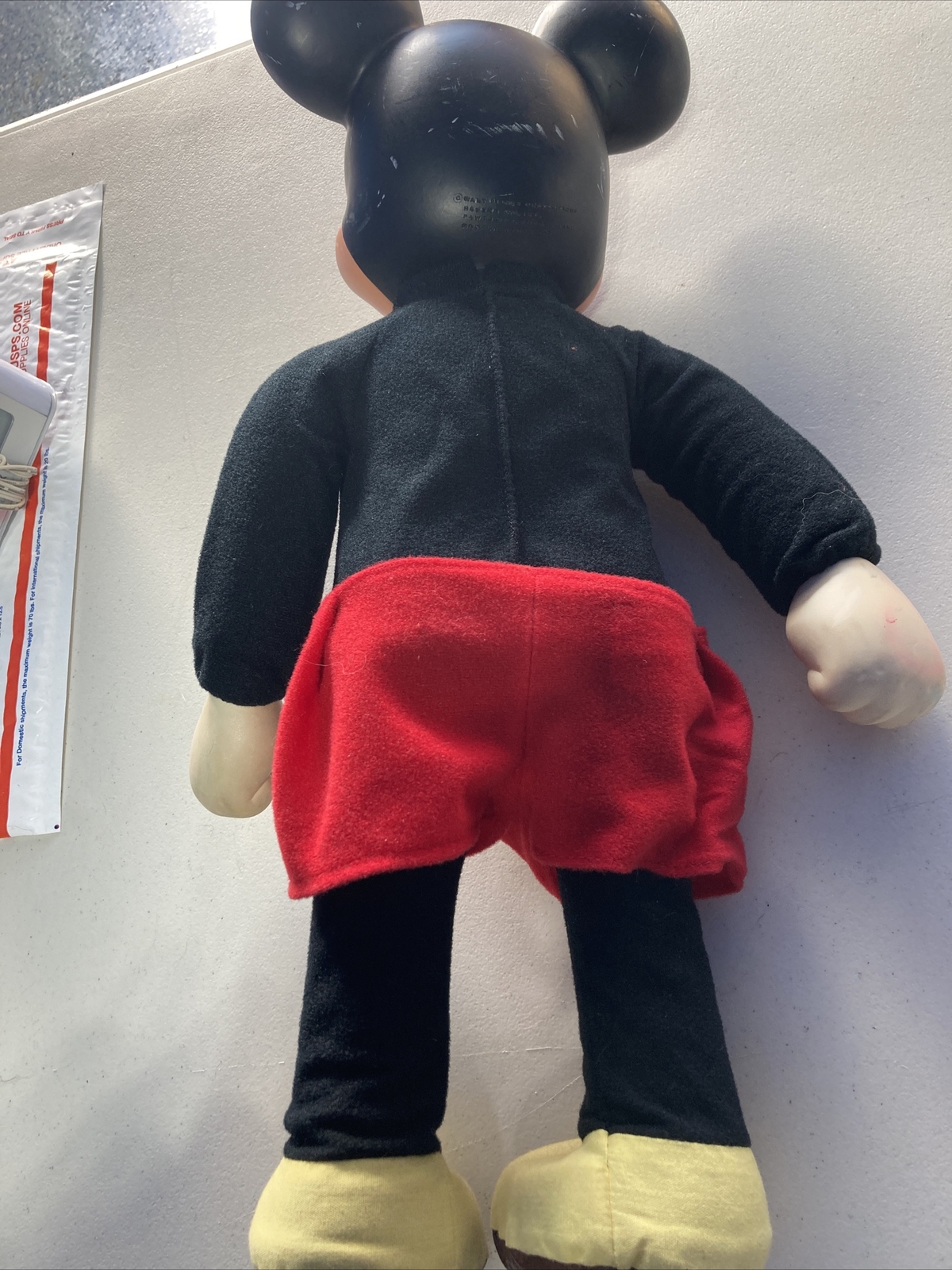 VINTAGE WALT DISNEY MARCHING MICKEY MOUSE 18" PRODUCTIONS HASBRO 1975 ...