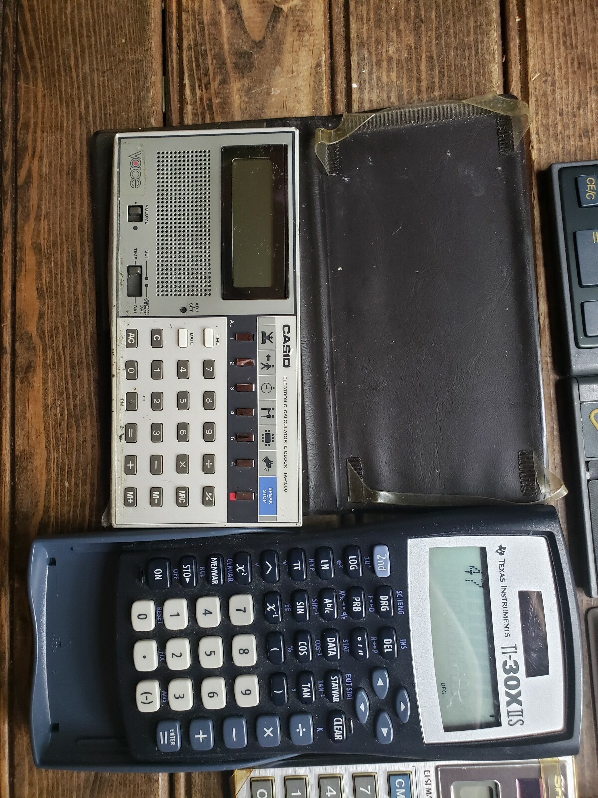 Lot of 5 Vintage Texas Instruments TI Personal Banker Calculator T11006 ...