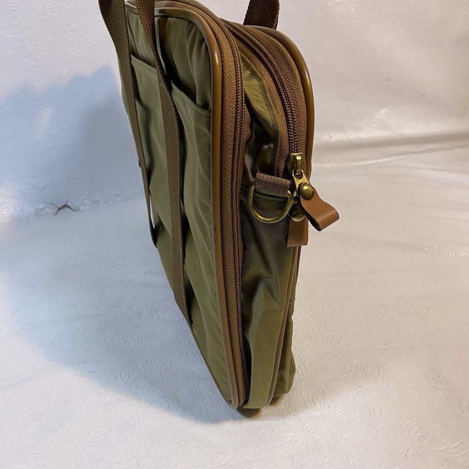 Hartmann Briefcase Laptop Bag Carry On Ballistic Nylon Leather NO ...