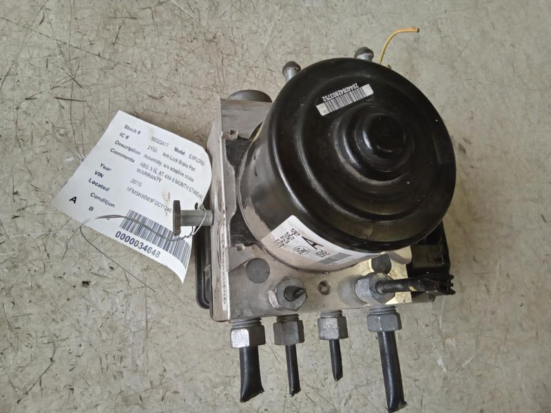 2014 2015 Ford Explorer Anti-lock Brake Pump Assembly w/o Adaptive ...