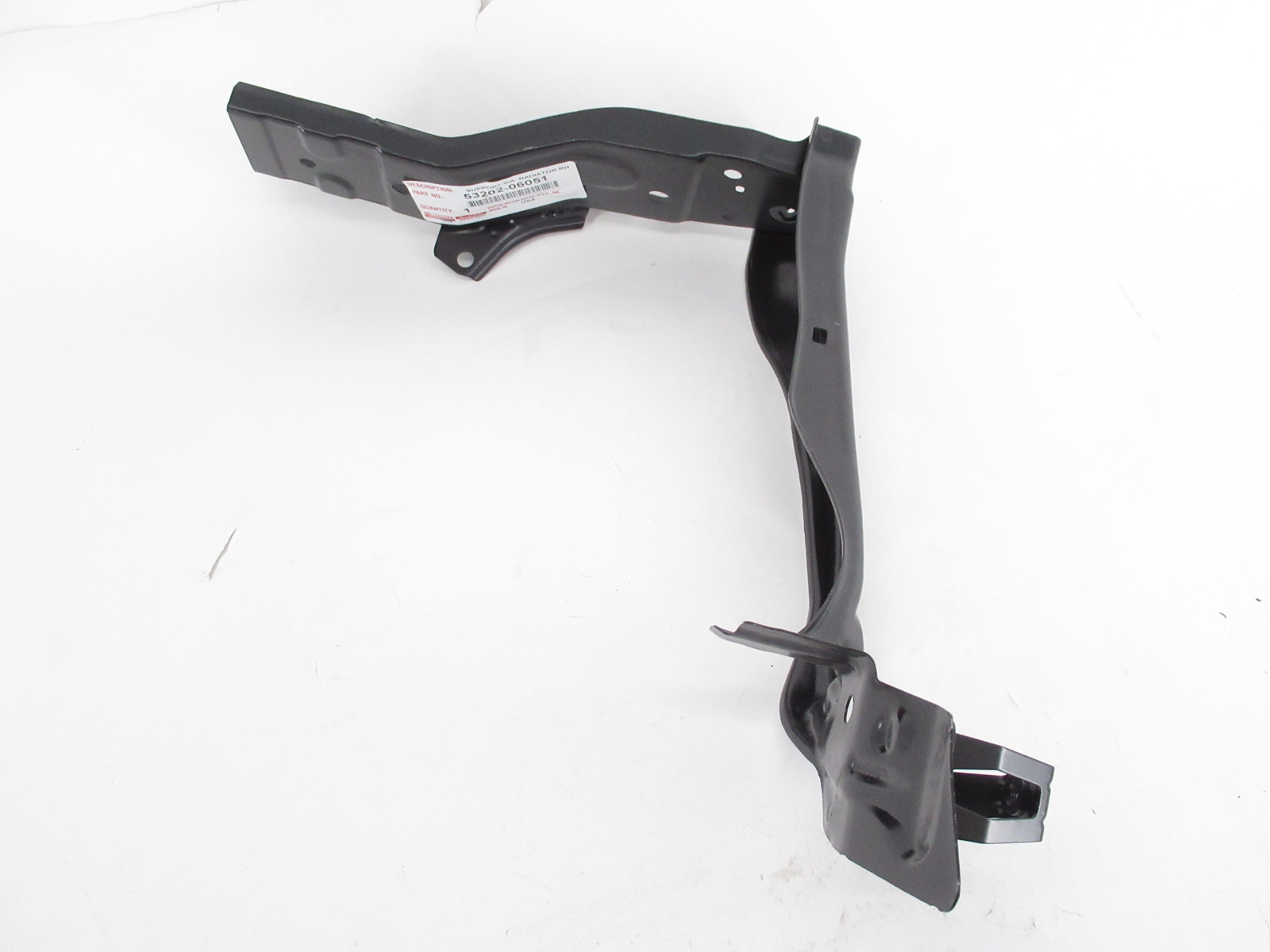 Genuine OEM Toyota 53202-06051 Passenger Upper Radiator Support 2007 ...