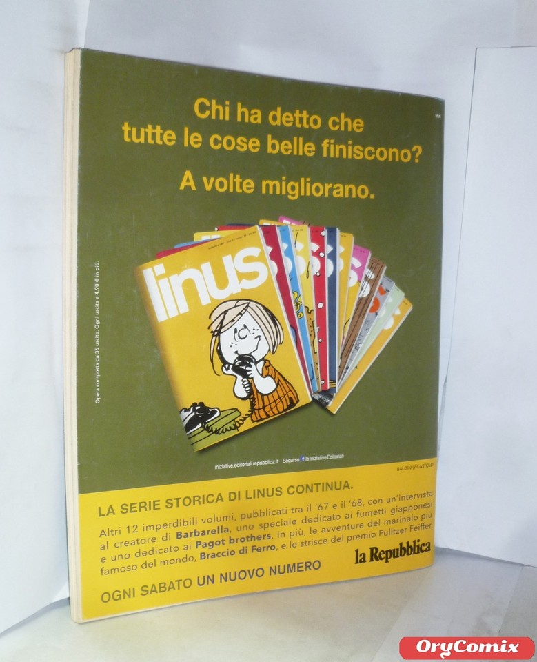 Linus - Year 52 - No. 1 - January 2016 (RCS Periodici Rizzoli) Comic ...