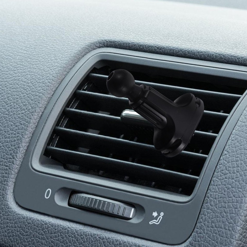 Car Mobile Phone Bracket Base Car Charger Mount Air Vent Clip Ball ...