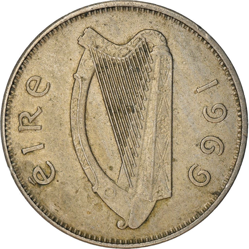 Irish Coin Ireland 6 Pingin | Celtic Harp | Irish Wolfhound | 1942 ...