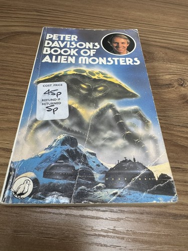 Peter Davison’s Book Of Alien Monsters. Dr Who. 1982. Science Fiction ...