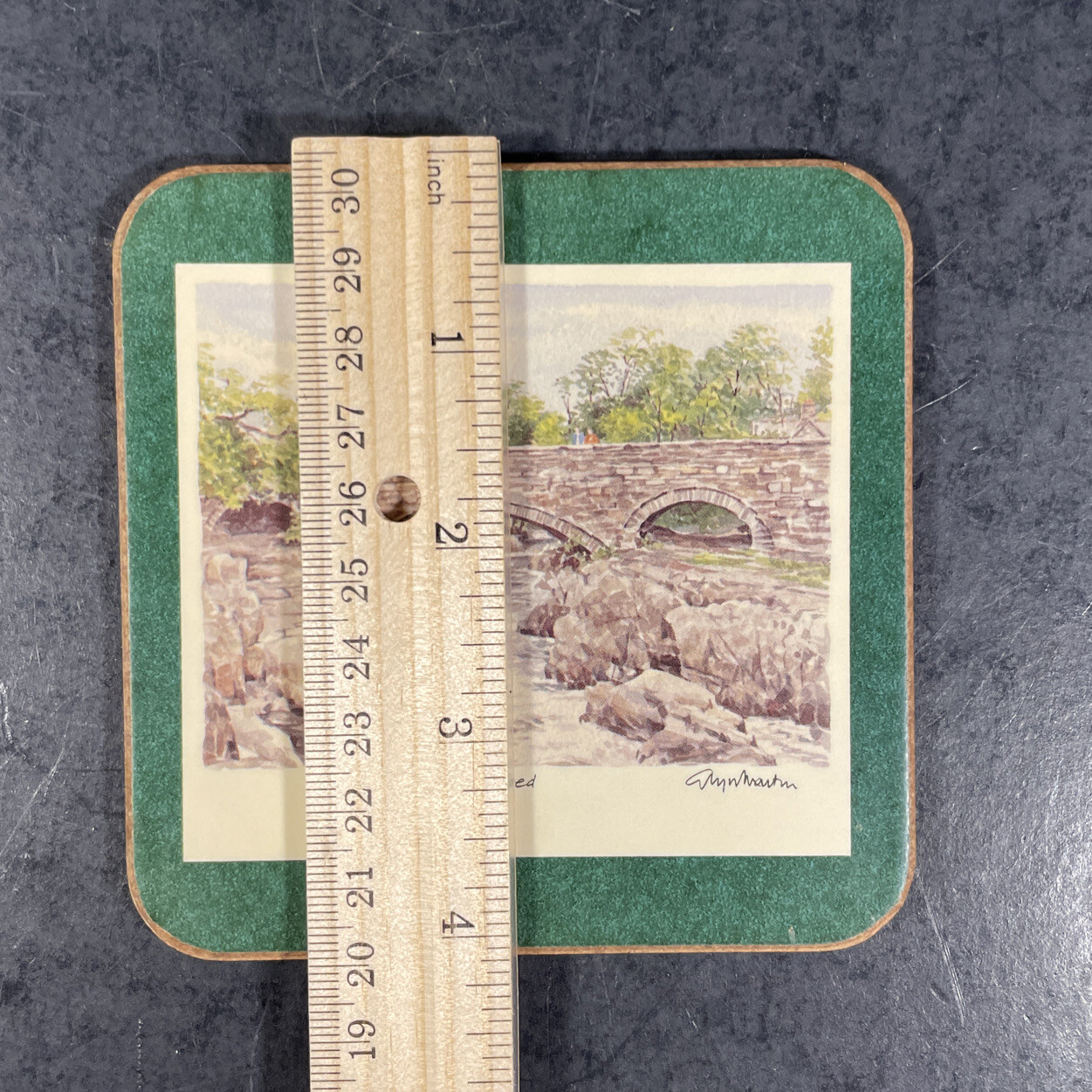 Pimpernel Coasters Wales Scenes Set of 4 Cork Backed Made In England ...