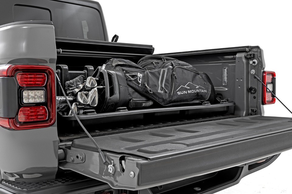 Rough Country Truck Bed Cargo Storage Box Easy Access Compact Truck 48 ...