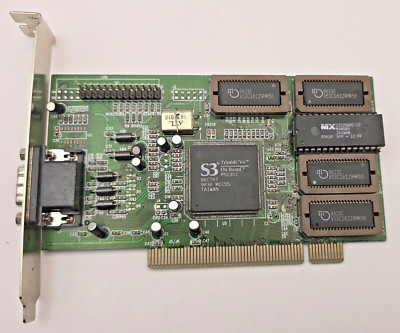 Aristo S3 86C767 1MB VGA Video Card for DOS Retro Gaming working ...