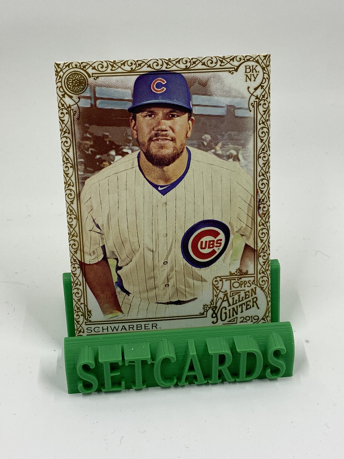 2019 Topps Allen & Ginter Hot Box Gold Kyle Schwarber Short Print #356 ...