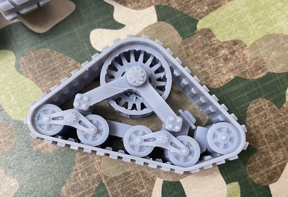 Resin Tank Track Truck wheels For Model Truck 1/24,1/25 Scale | eBay