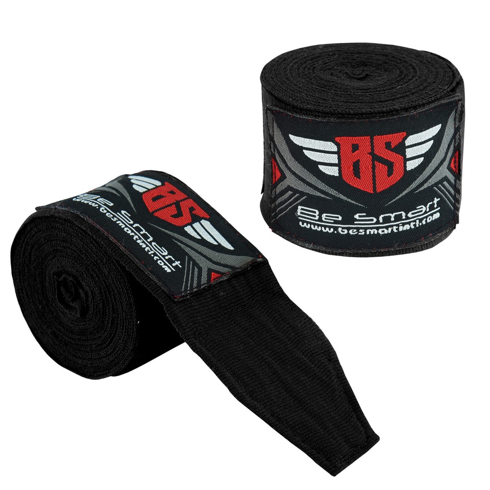 Hand Wraps Bandages Fist Boxing Inner Gloves Mitts MMA Cotton Pair ...