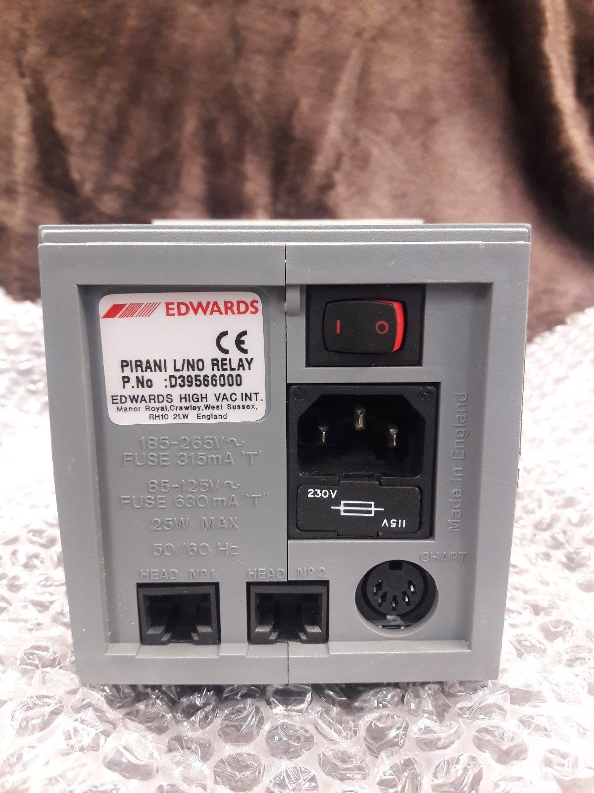 BOC Edwards Pirani Active Gauge Display, D395-66-000 *NEW* | eBay