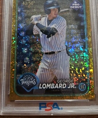 2024 Topps Pro Debut Chrome Gold Mini Diamonds Re George Lombard Jr ...