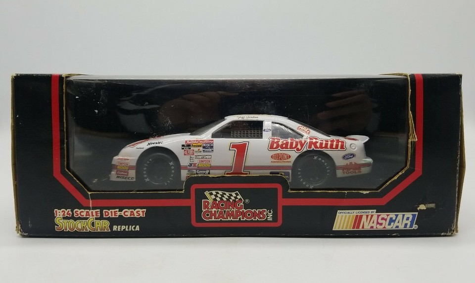 Racing Champions JEFF GORDON #1 1/24 Diecast Baby Ruth Custom Made 1992 ...