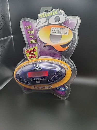 Music 20Q Rock and Pop RADICA 20 Questions Handheld Electronic Game ...